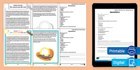 Fifth Grade Arbor Day Reading Passage Comprehension Worksheet