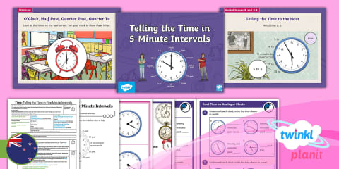 Level 3 Time: Read Time on Analogue Clocks Lesson 2 - Telling the Time ...