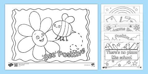 Welcome Back to School Colouring Poster For All Grades!