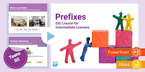 'in-', 'im-', 'ir-' and 'il-' Prefix Words - Lesson Teaching Pack