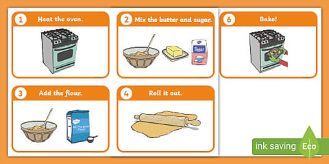Apple Pie Recipe Sequencing Activity