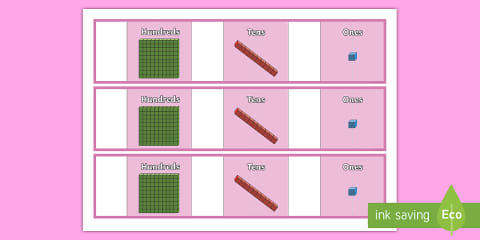 Place Value Number Expander Template