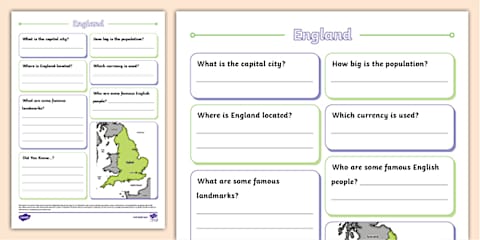 UK Fact File Template