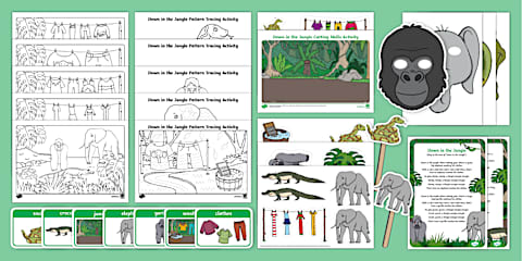 Jungle Adventure Activity Sheet