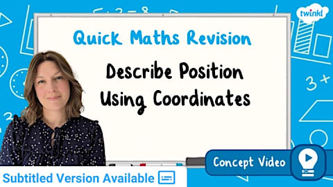 Translation with Coordinates (First Quadrant) | KS2 Maths Concept Video
