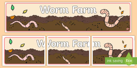 Worm Farm Display Poster