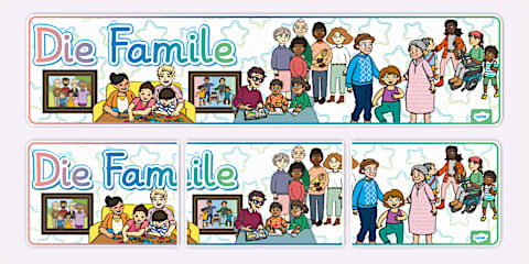 Meine Familie - Poster