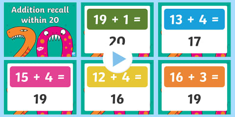 Year 1 Number Bonds within 20 PowerPoint