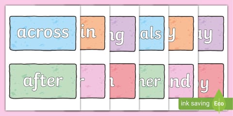 Build Your Own Word Wall - Editable Word Wall Cards