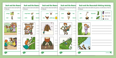 Jack and the Beanstalk Writing Activity