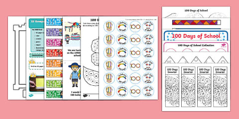 Pack d'activités : 100 jours d'école