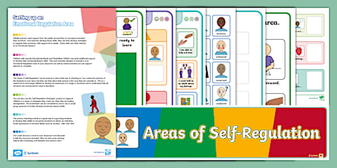 Twinkl Symbols: Areas of Self-Regulation Strategy Cards