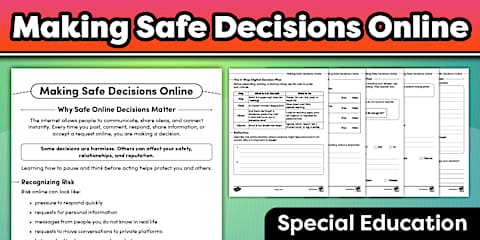 Functional Job Skills: Completing Job Forms for Special Education