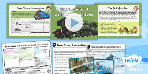 The Steam Engine: How It Works Worksheet