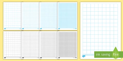 Printable Maths Grids and Paper Pack