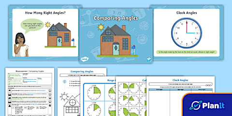 Angles in Everyday Life Open-Ended Worksheet