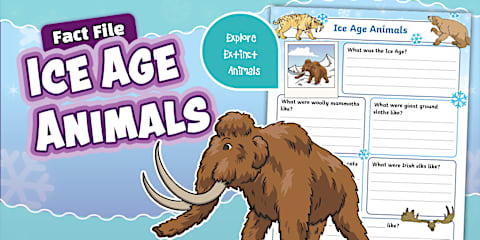 Savanna Animals Colour, Cut and Stick Worksheet