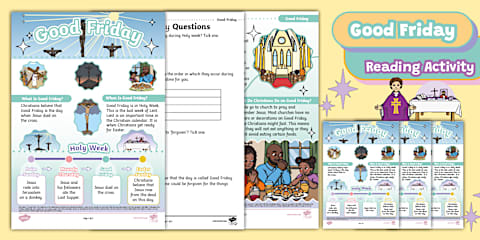 Good Friday UKS2 Reading Comprehension Activity