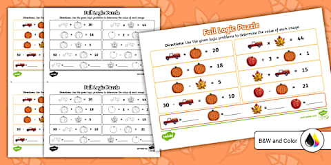 Science Fair Logic Puzzle for 6th-8th Grade