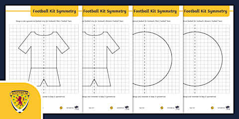 Let's Doodle About Scottish Football Colouring Pages