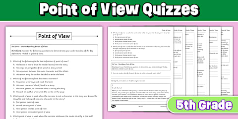 Fifth Grade Paired Passages Reading Assessment