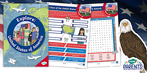 United States of America Cities with Six Letters Word Search