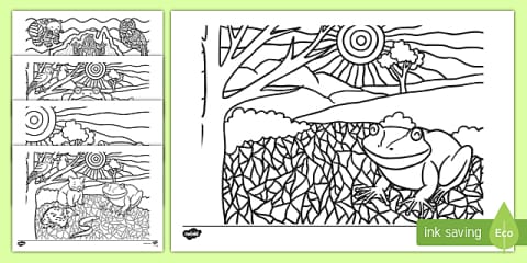 Tiddalick the Frog Story Sequencing Cards-Australia