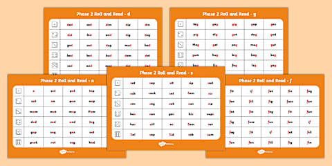 Phase 5 Roll and Read Mat Pack