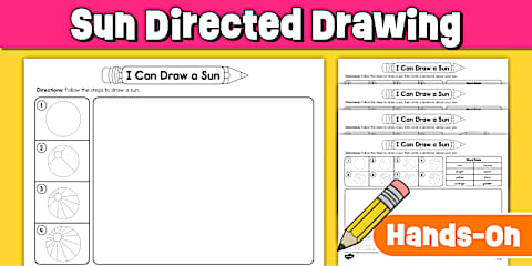 Kindergarten Summer Identify the Noun Worksheet
