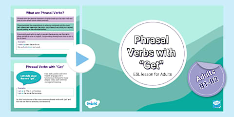 ESL Phrasal Verbs Noughts and Crosses Challenge PPT [Teens, A2-B1]