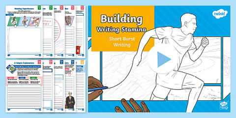 LKS2 Building Writing Stamina: Short Burst Writing Morning Activity Pack