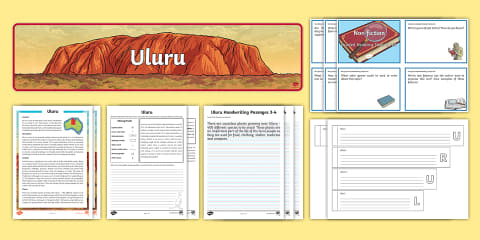 Uluru Watercolour Painting Activity