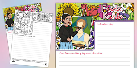 Folleto: Frida Kahlo