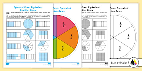 Fractions I Have, Who Has Loop Card Game for 3rd-5th Grade