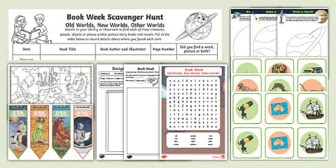 Book Week Scavenger Hunt-Australia