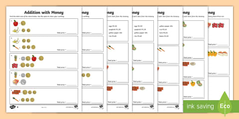 * NEW * Grade 2: Comparing Numbers - Let's Go Shopping Activity