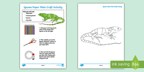 KS2 Iguana Fact File