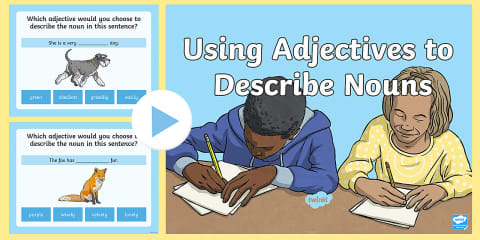 Adjectives PowerPoint for K-2nd Grade