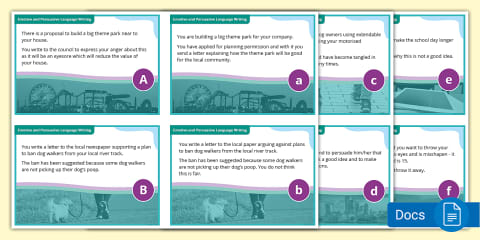 Emotive Language for Persuasive Writing Word Wall