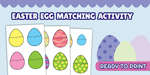 How Many Easter Eggs in the Easter Basket? Counting Activity