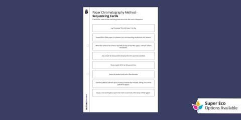 Chromatography STEM Activity Pack