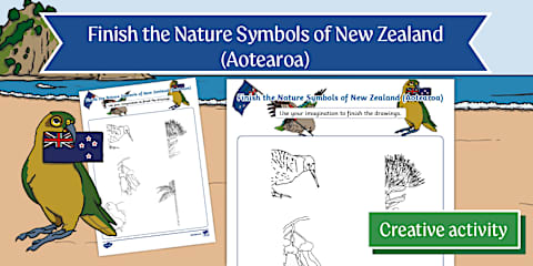 New Zealand Gold Rush Colouring Pages