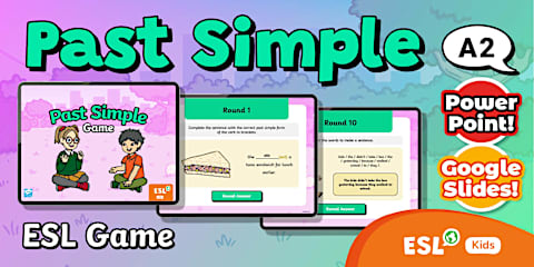 ESL Past Simple Lesson [Kids, A2]