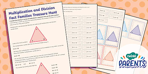 Inverse Multiplication and Division Challenge Cards with QR Codes