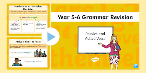 Active and Passive Voice PowerPoint