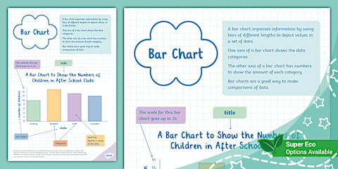 Statistics: Dual Bar Charts Poster
