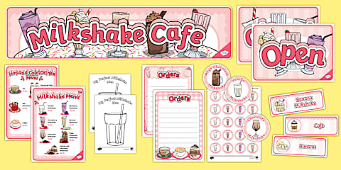 Ice Cream Shop Role Play Pack ECE