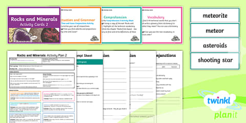 Rocks and Minerals Guided Reading 1 Y3 to Support Teaching On ‘Rocks ...