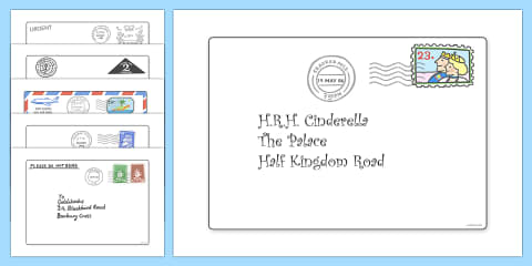 Blank Postcard Template