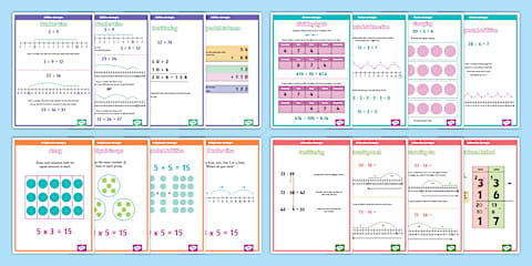 Maths Signs and Vocabulary Posters